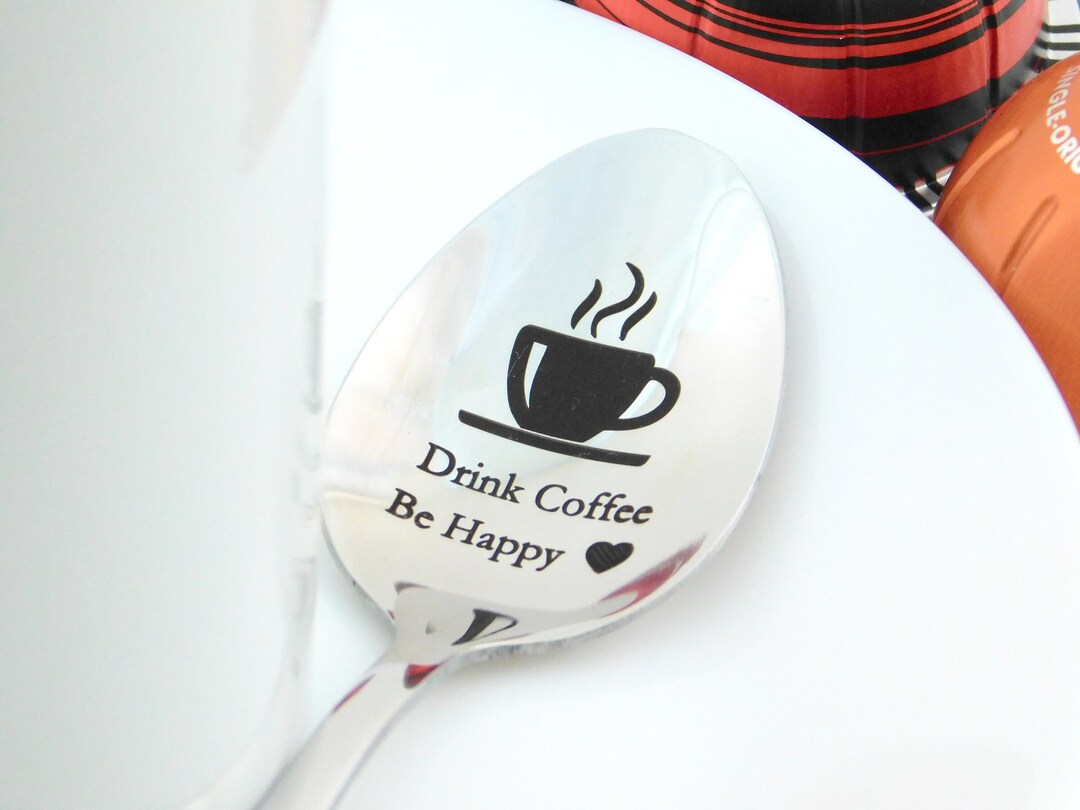 Personalized Coffee Spoons, Custom Silverware, Coffee Spoon, Stainless ...