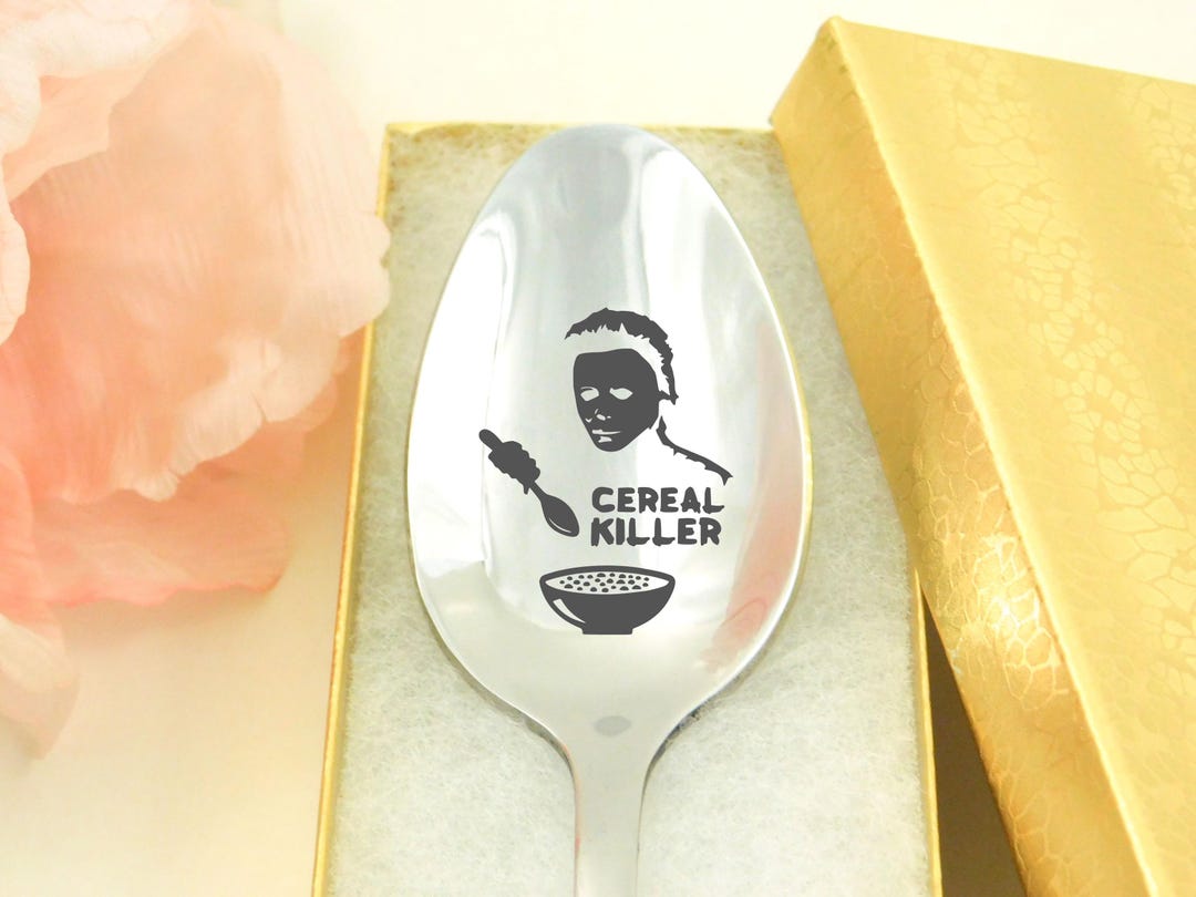 Personalized Cereal Spoons Cereal Killer Spoon Gifts Cereal Killer ...