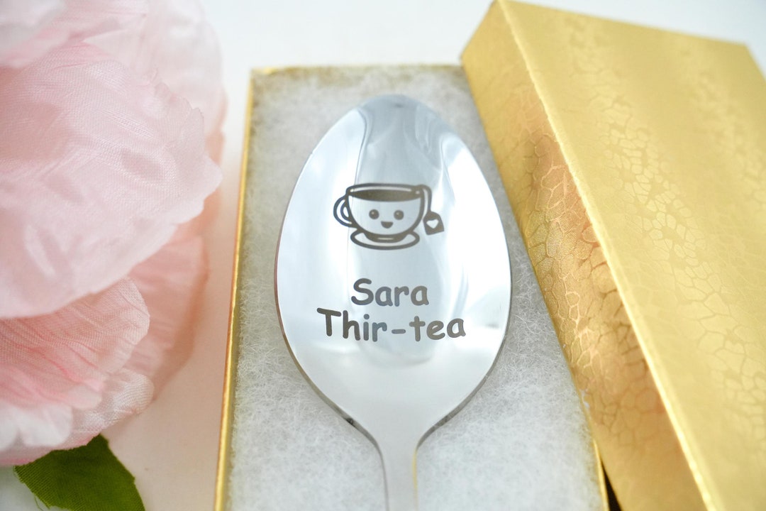 Personalized 30th Birthday Teaspoon: Engraved Stainless Steel Gift - Etsy