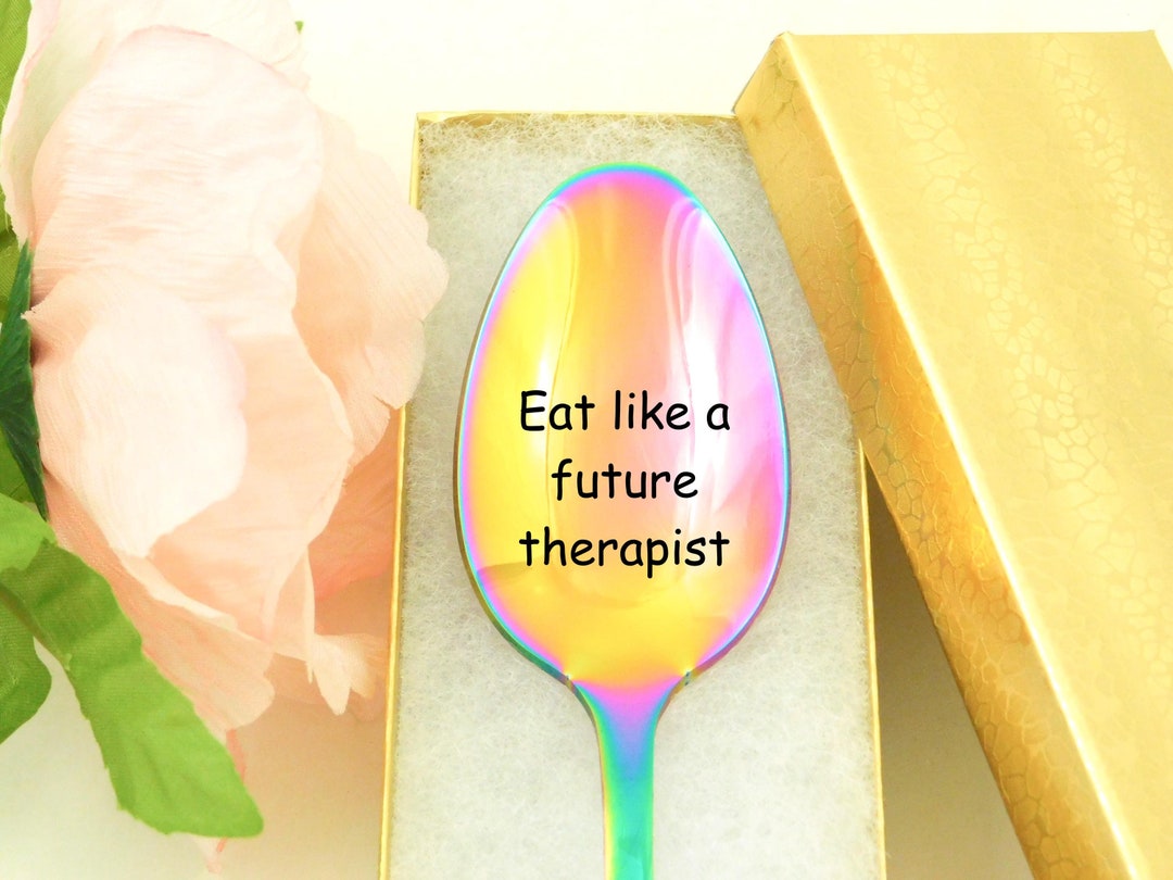 Custom Psychology Student Gift Funny Custom Spoon School Graduation ...