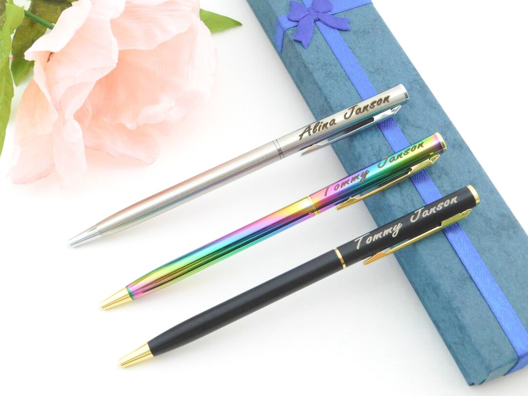 Personalized Ballpoint Pens Gifts, Engraved Ballpoint Pen, Customized ...