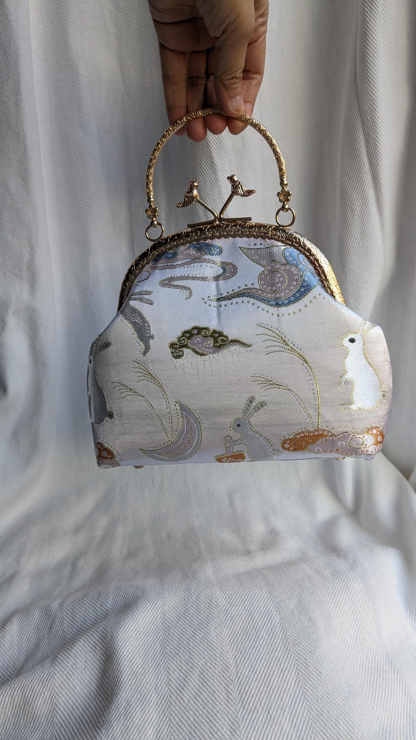Handmade Vintage-inspired Brocade Handbags – Elegant Floral & Chinese ...