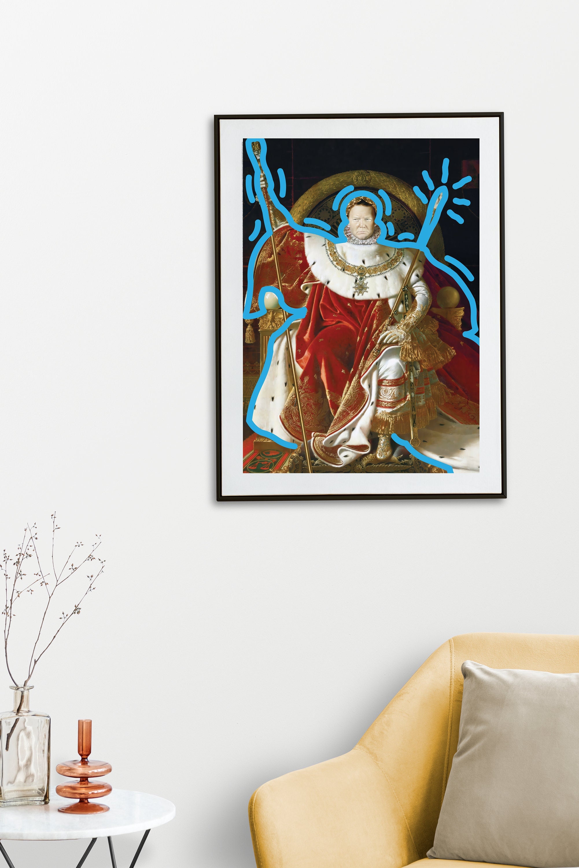 Donald Trump as Napoleon Digital Art Download - Etsy