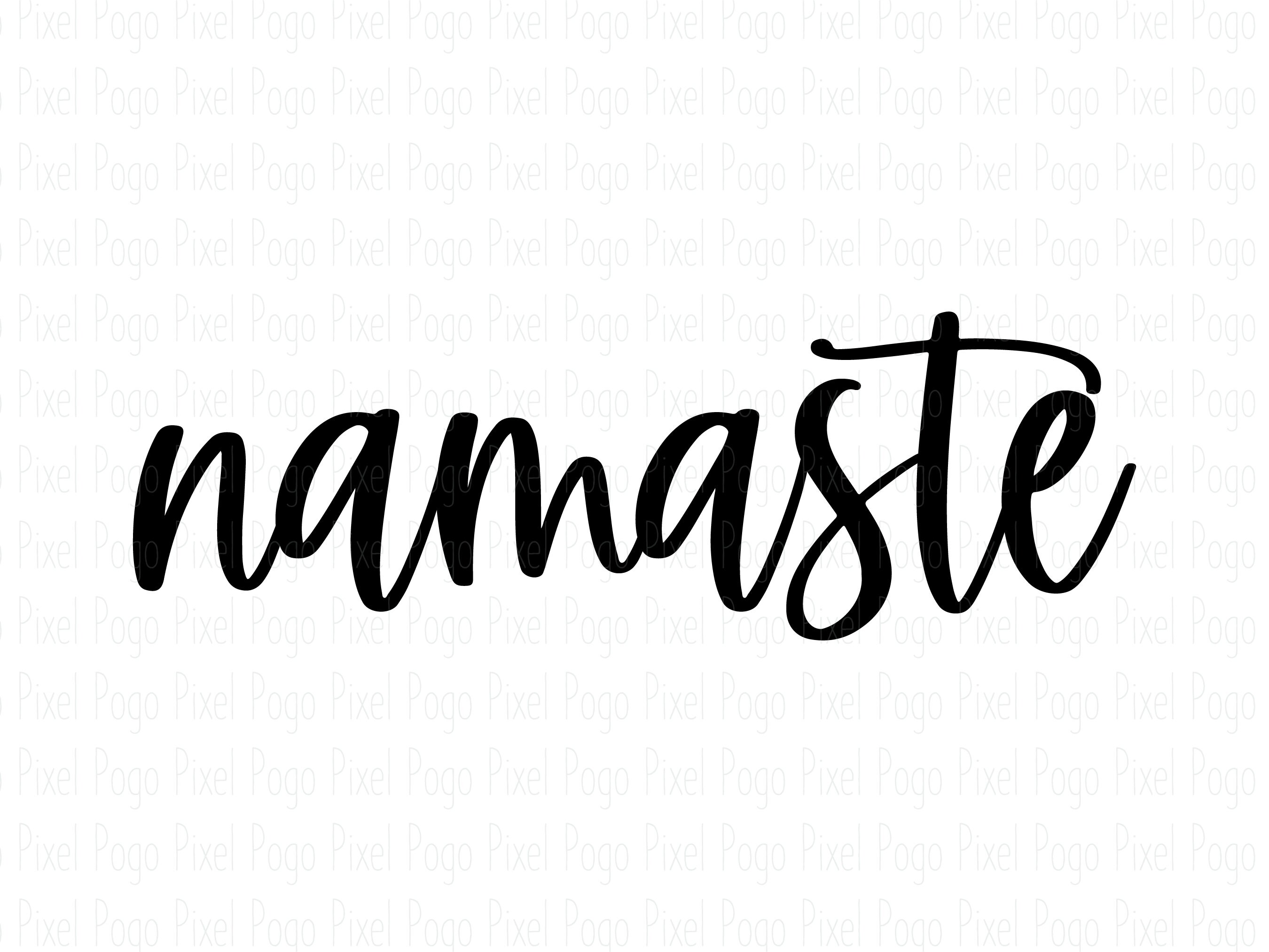 Namaste SVG Yoga Svg Meditation Svg Mandala Svg Zen Svg - Etsy