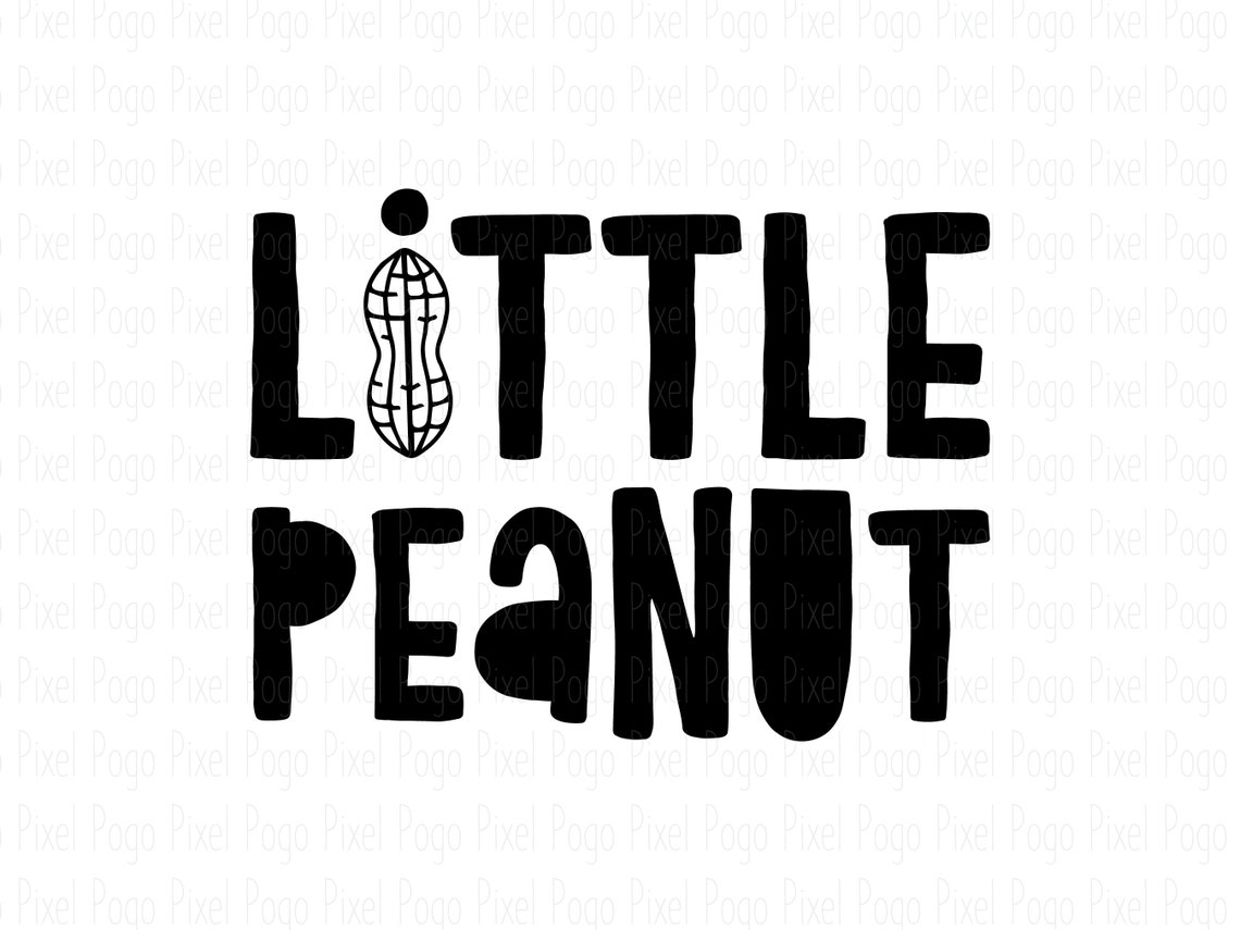 Little Peanut SVG Svg Little Peanut Cricut Svg Files Wall | Etsy
