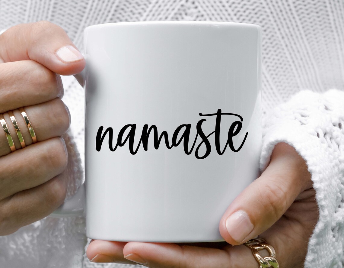 Namaste SVG Yoga Svg Meditation Svg Mandala Svg Zen Svg - Etsy