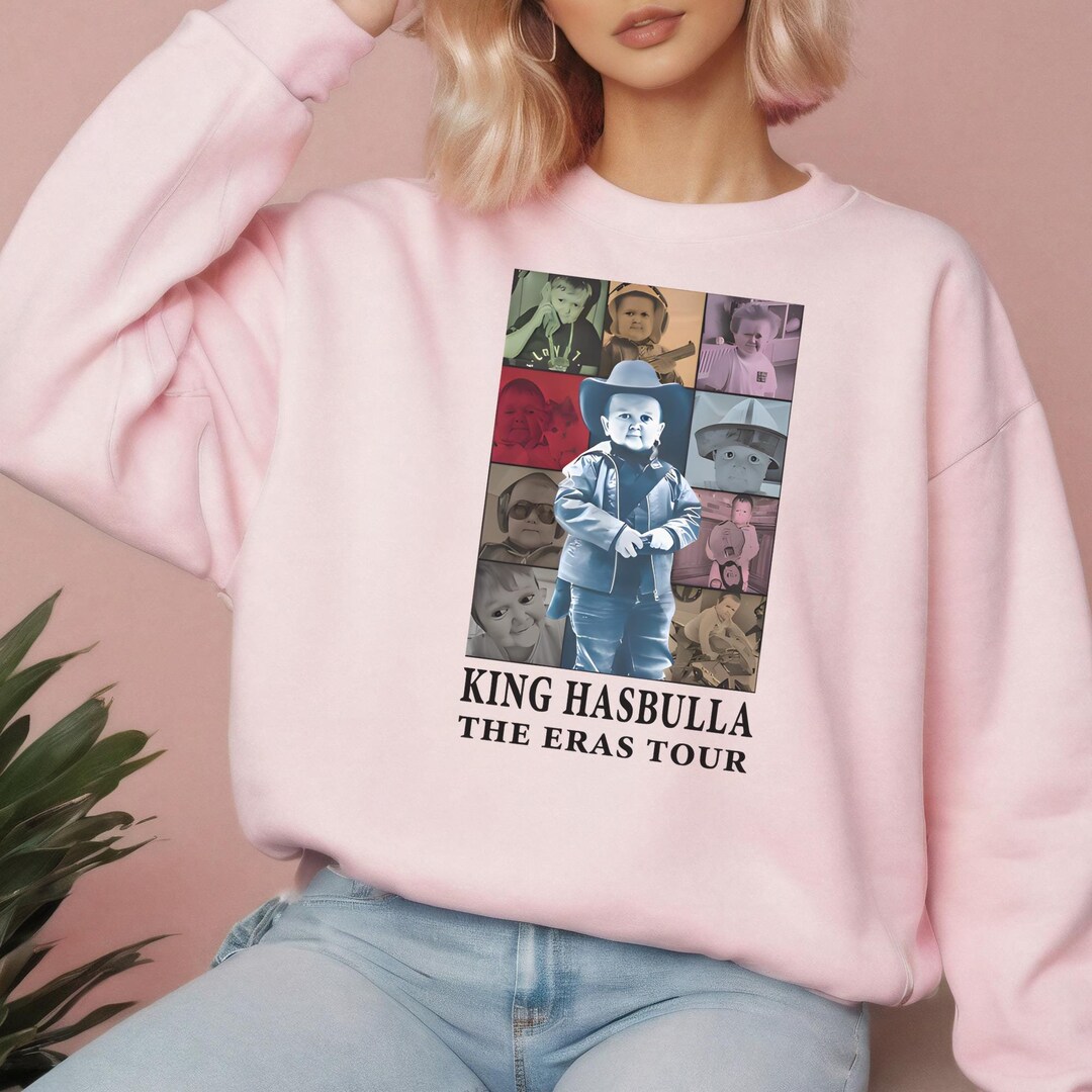 King Hasbulla the Eras Tour Sweatshirt, Funny Hasbulla Mashup Shirt ...