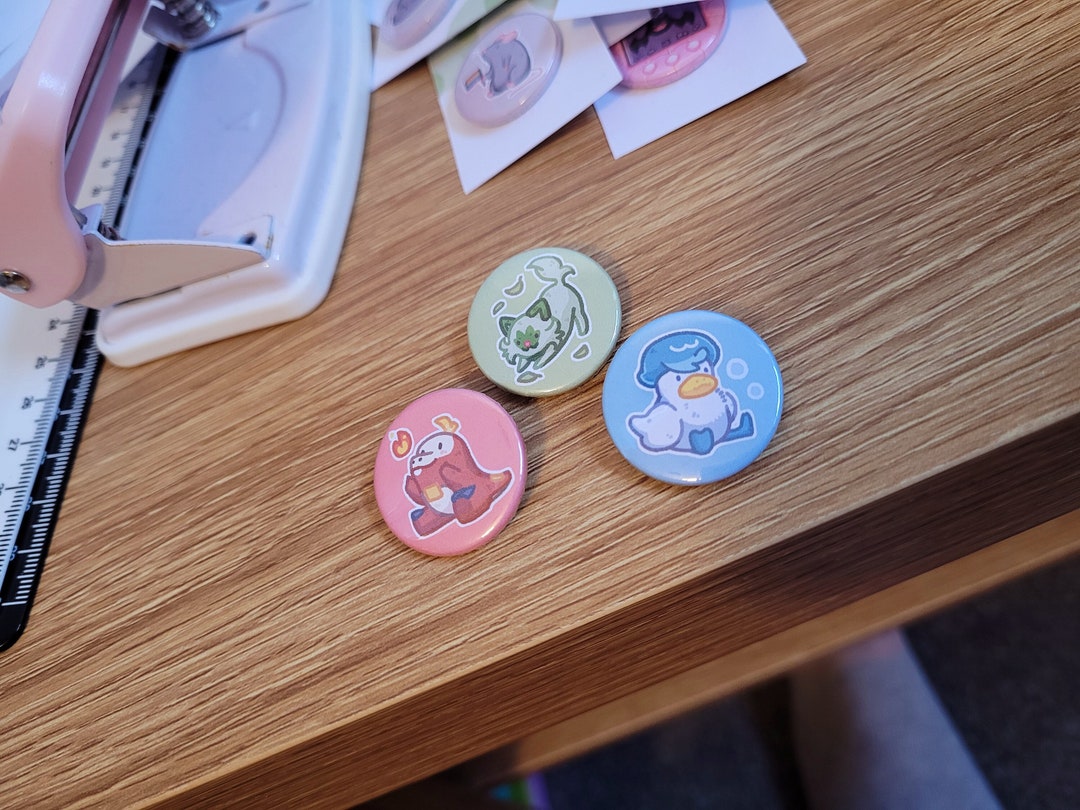 Gen 9 Starter Pokémon Mini Badges | Fuecoco, Sprigatito, Quaxly - Etsy