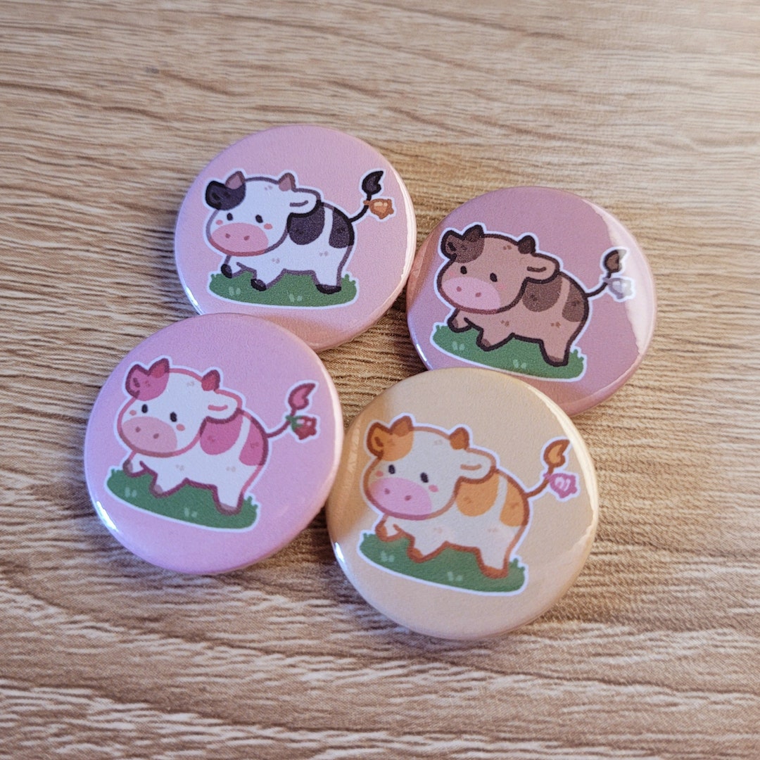 Friends of Mineral Town Cow Badges - Etsy