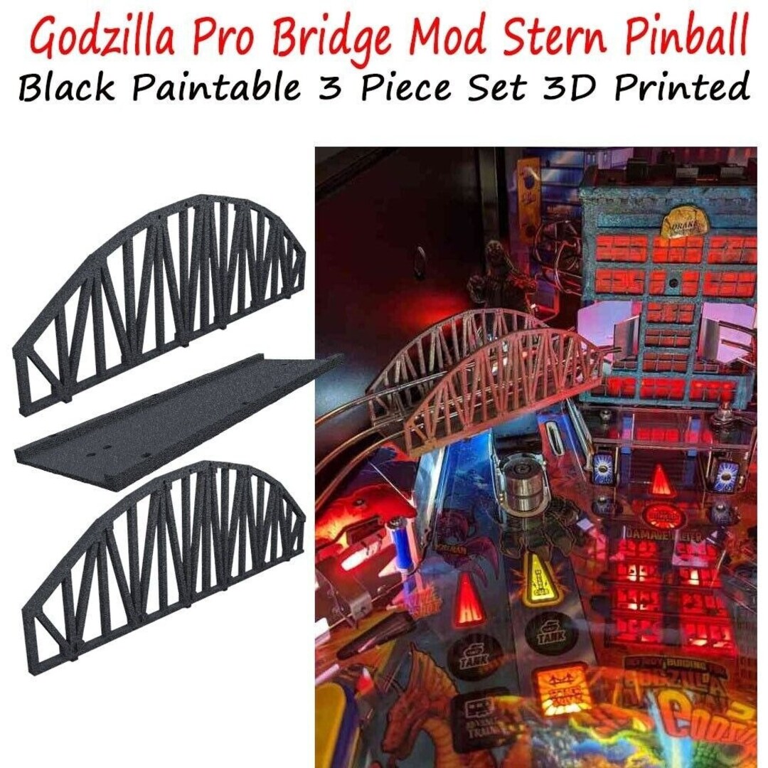 Bridge Mod for Stern Godzilla Pro Pinball Machine - Etsy