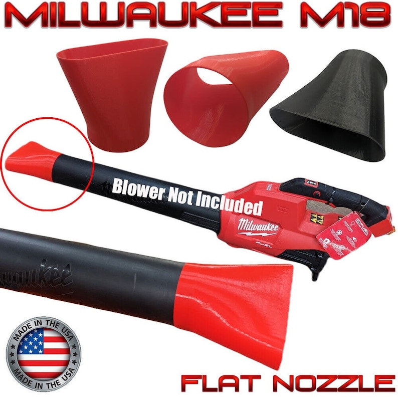 Milwaukee 2724-20 M18 Fuel Leaf Blower Flat Nozzle 2724-21 - Etsy