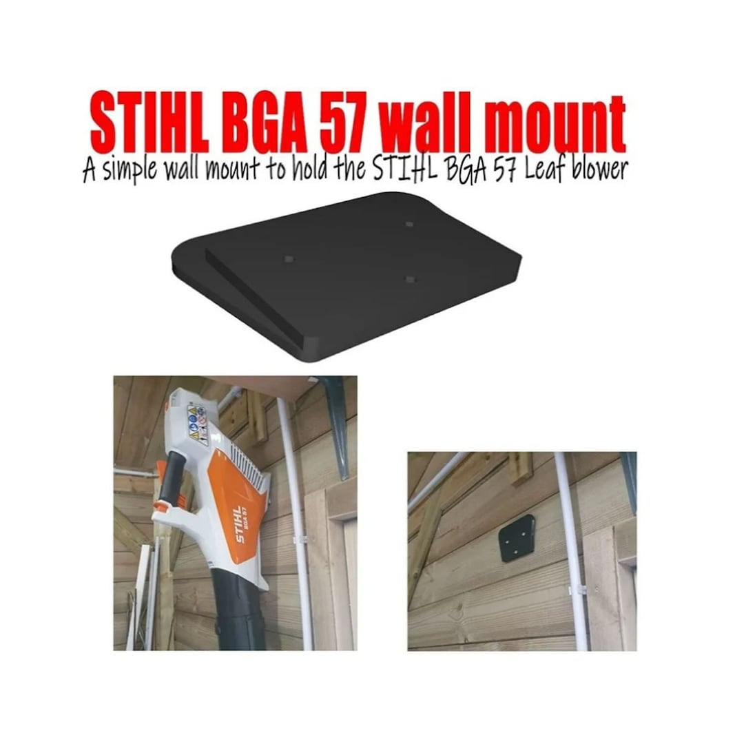 Stihl BGA 57 Blower Wall Mount Mounting Plate - Etsy