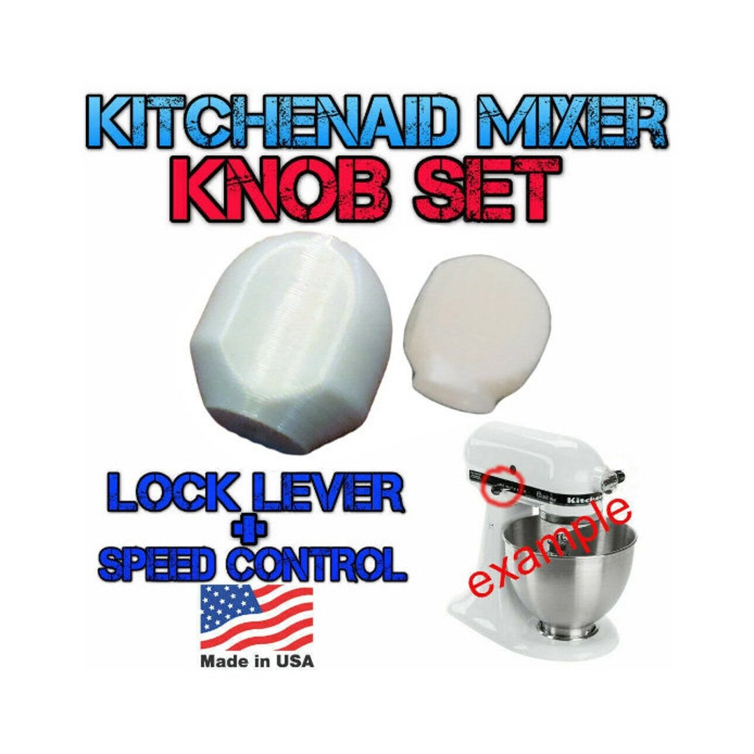White Replacement Lock Knobs for Kitchen Aid Stand Mixer - Etsy