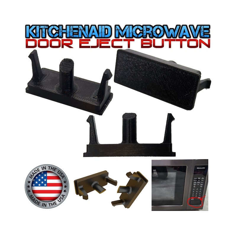 Kitchen-aid Microwave Door Eject Button-kitchenaid Replacement Part - Etsy