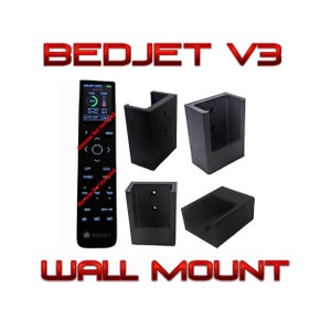 Bedjet V3 Remote Control Holder Wall Mount Bracket - Etsy