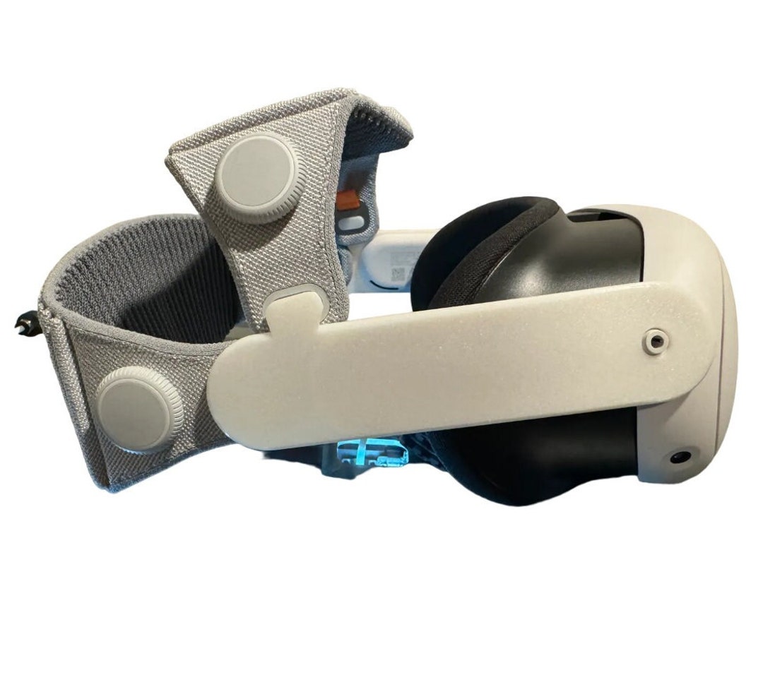 Quest 3 to Apple Vision Pro single or Dual Strap Adapter Pair in Black ...