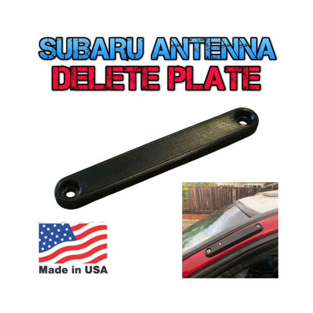 Slickspeed Radio Antenna Delete Plate for 96-08 Subaru Impreza WRX STI ...