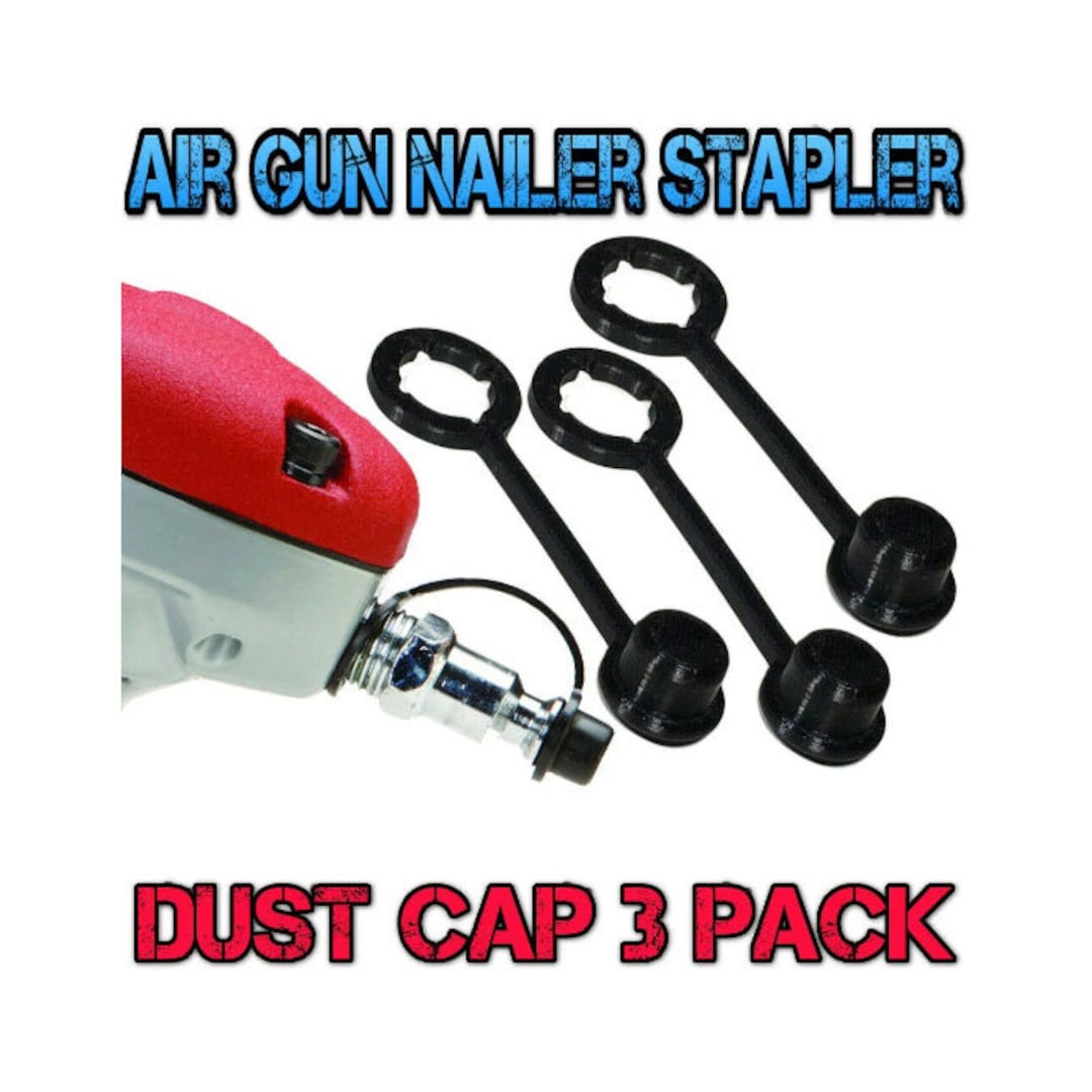 3 PACK IMPROVED Dust Cover Cap for Air Gun Nailer Stapler 1/4 NPT - Etsy
