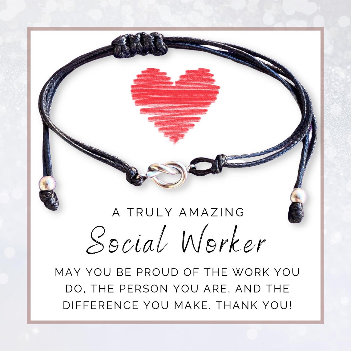 Social Worker Gift for Women, School Counselor Present, Best Social ...