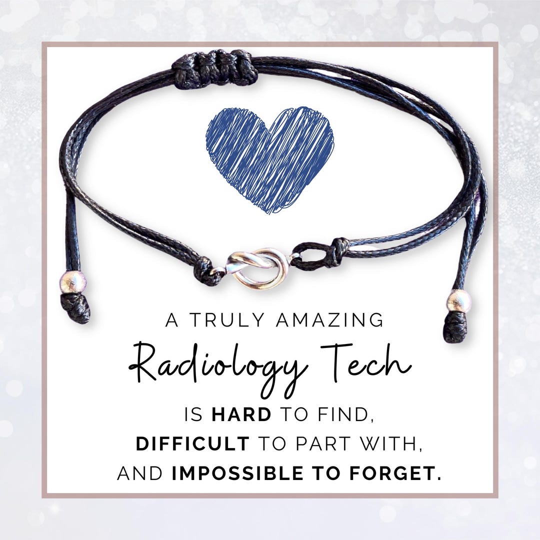 Rad Tech Week Gifts for Women, Xray Tech Bracelet, Radiology ...