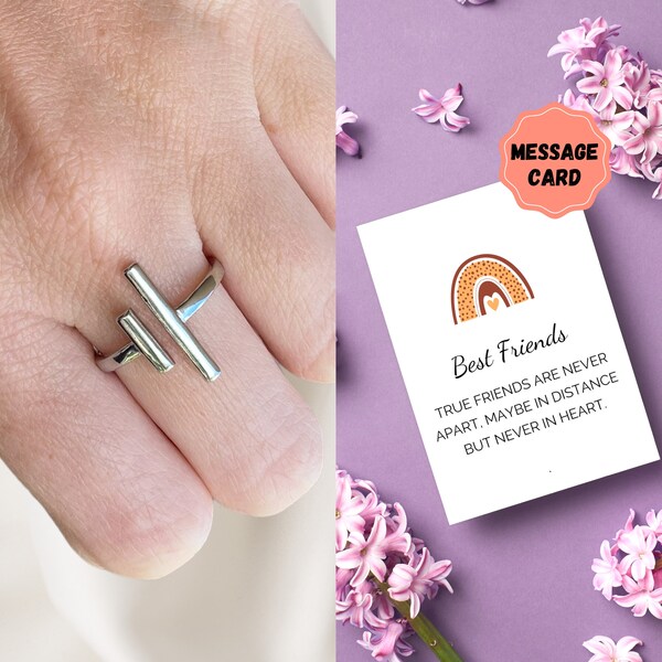 Best Friend Ring - Etsy