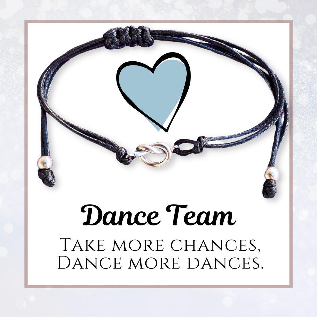Dance Team Gifts for Girls, Cheer Team Jewelry for Girl Teen, Dance ...