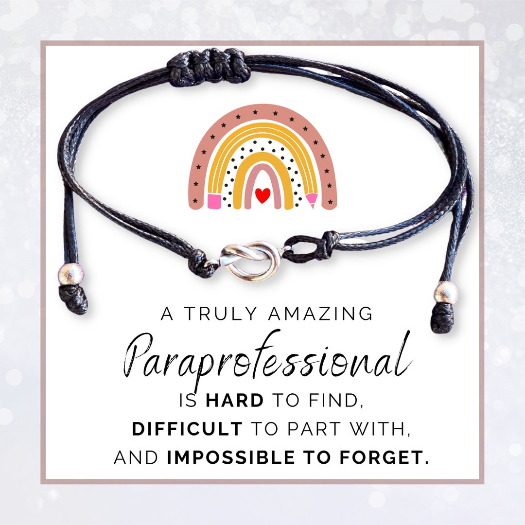 Paraprofessional Bracelet, Graduation Gifts 2024, Para Gift From ...