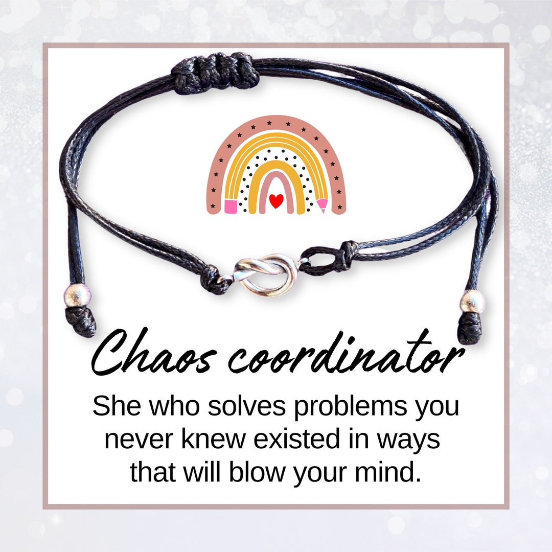 Chaos Coordinator Gift, Teacher Appreciation, Chaos Coordinator ...