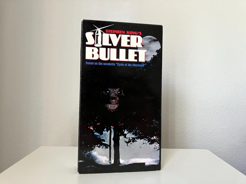 SILVER BULLET 1985 VHS Starring Corey Haim and Gary Busey Based on Stephen King's Cycle of the ...