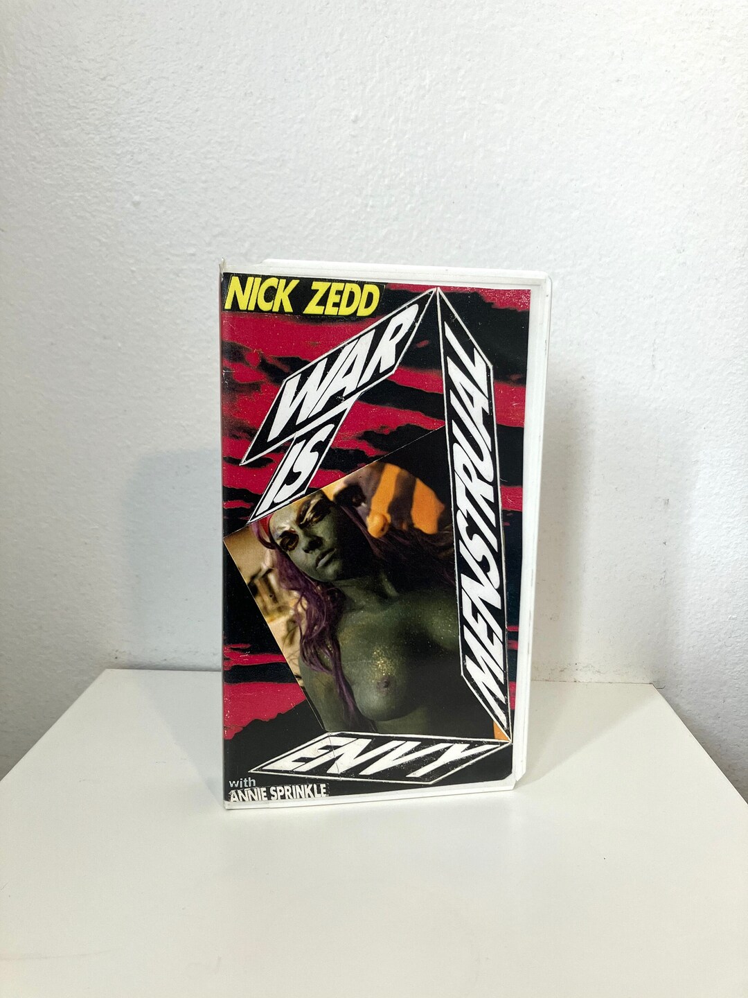 War is Menstrual Envy 1992 Rare OOP Nick Zedd Penetration Films VHS ...