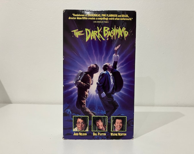The Dark Backward (1991) VHS - Bill Paxton - Judd Nelson - Wayne Newton ...