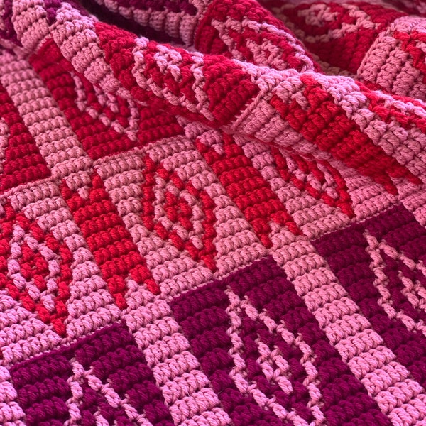 Diamond Mosaic Crochet Pattern - Etsy