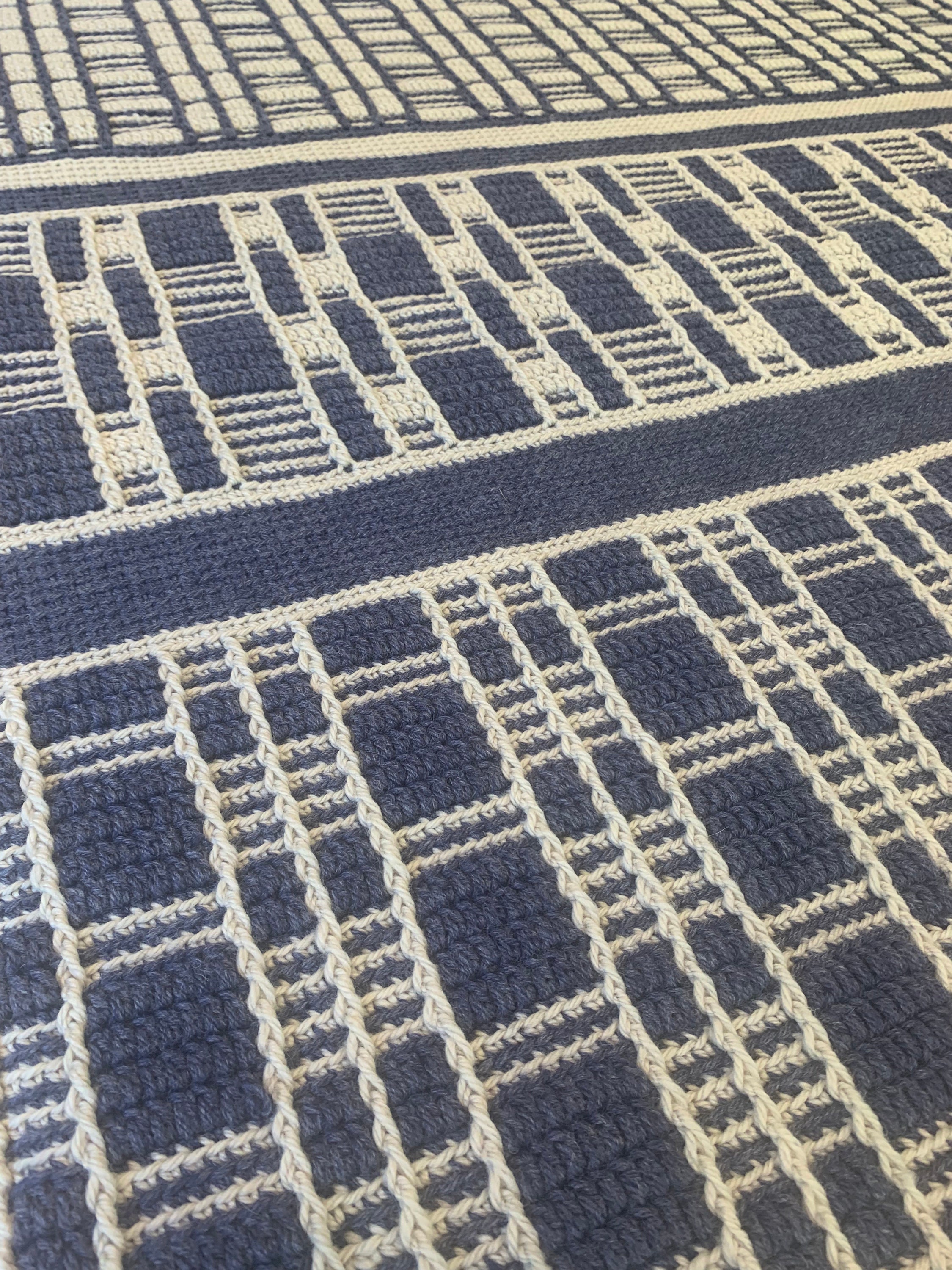 Mosaic Cobblestone Crochet Pattern - Etsy