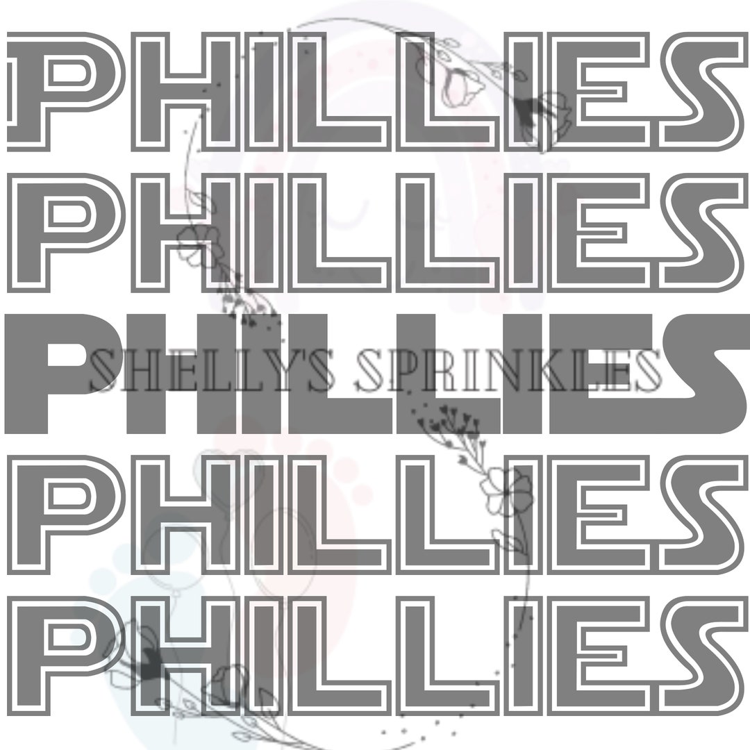 Phillies SVG, Phillies PNG, Phillies Svg and Png - Etsy