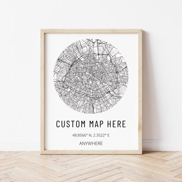 Customizable Map - Etsy