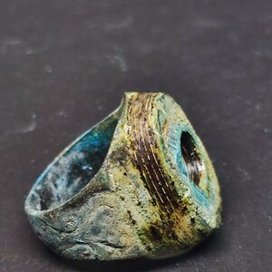 Ancient Medieval ROMAN Ring | Ancient Ring | Bronze Ring | Medieval ...