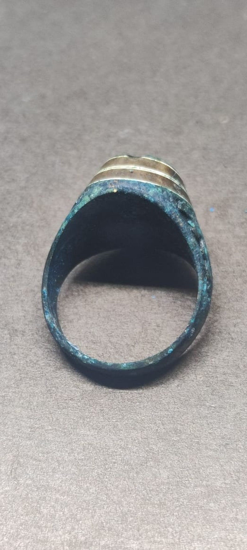 Ancient Viking Ring With Runes in the Middle. Medieval Jewelry. Ancient ...