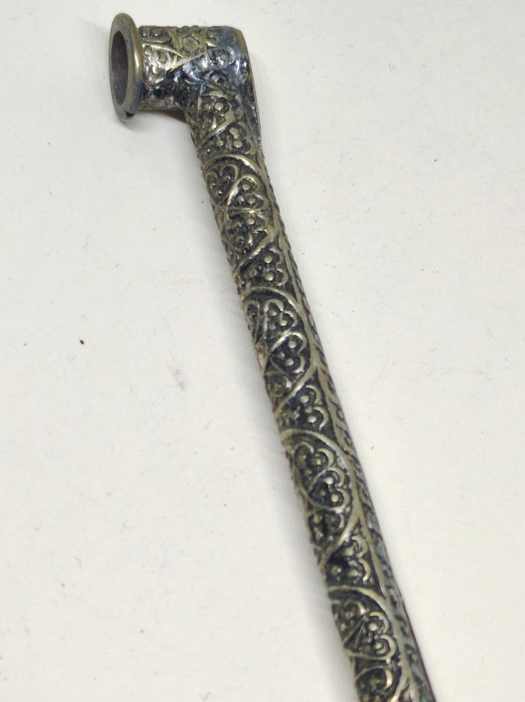 Rare Ancient Pipe MOROCCAN SEBSI Tobacco Bronze Color Casting Smoking ...