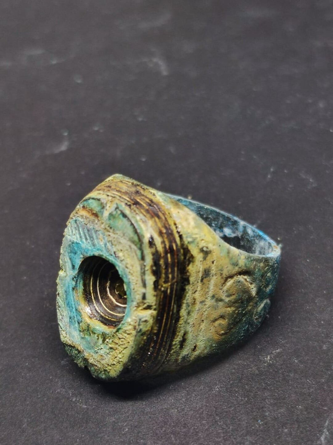 Ancient Medieval ROMAN Ring | Ancient Ring | Bronze Ring | Medieval ...