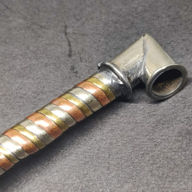 Rare Ancient Pipe MOROCCAN SEBSI Tobacco Bronze Color Casting Smoking ...