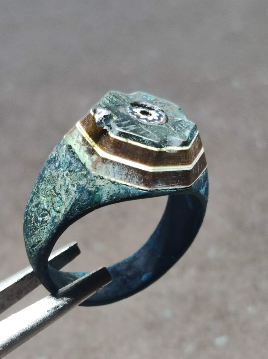 Ancient Medieval ROMAN Ring | Ancient Ring | Bronze Ring | Medieval ...