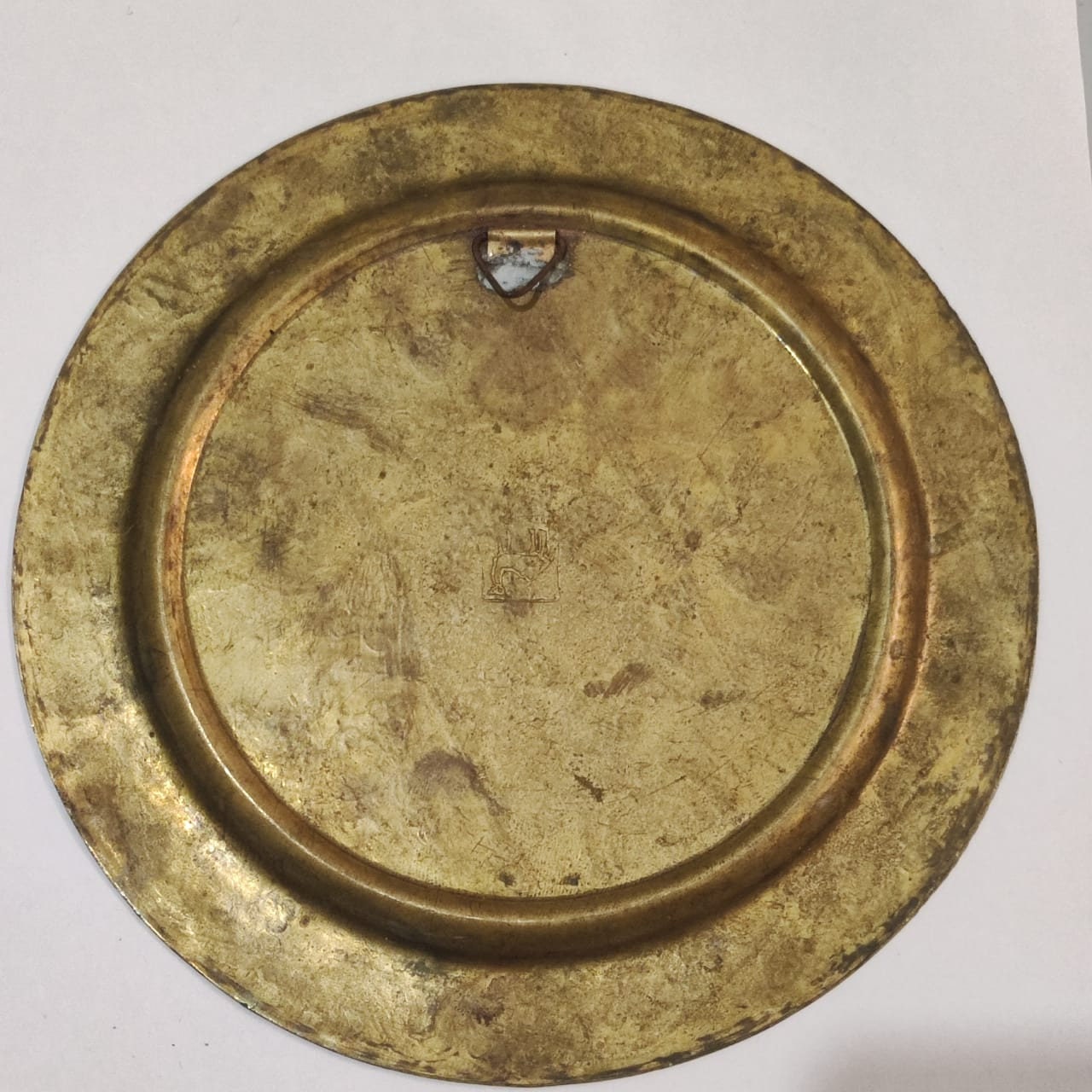 Antique Holy Land Jerusalem Copper Tray Handmade Jewish Brass Plate ...