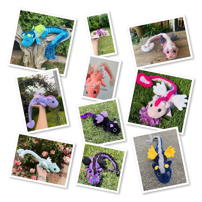 Dusk the Baby Dragon, NO-SEW - Etsy