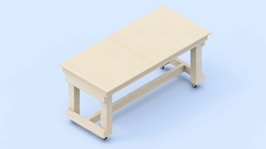Collapsible Work Bench PDF Plans - Etsy