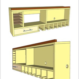 Drill and Tool Organize - Plans and Cut List Only. - Etsy
