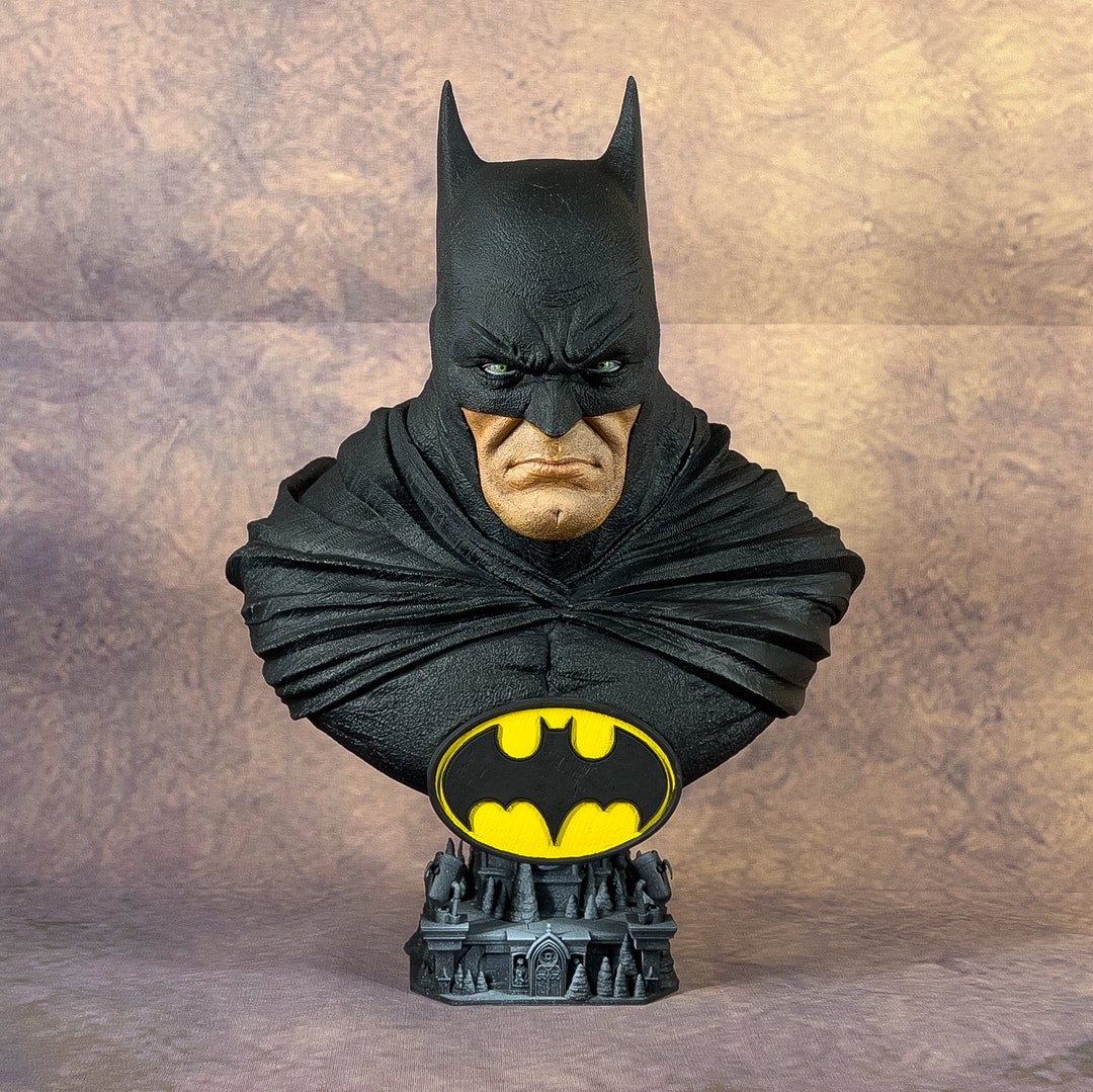Hand-painted 1/4 Scale Batman Bust Inspired by Knightfall - Etsy