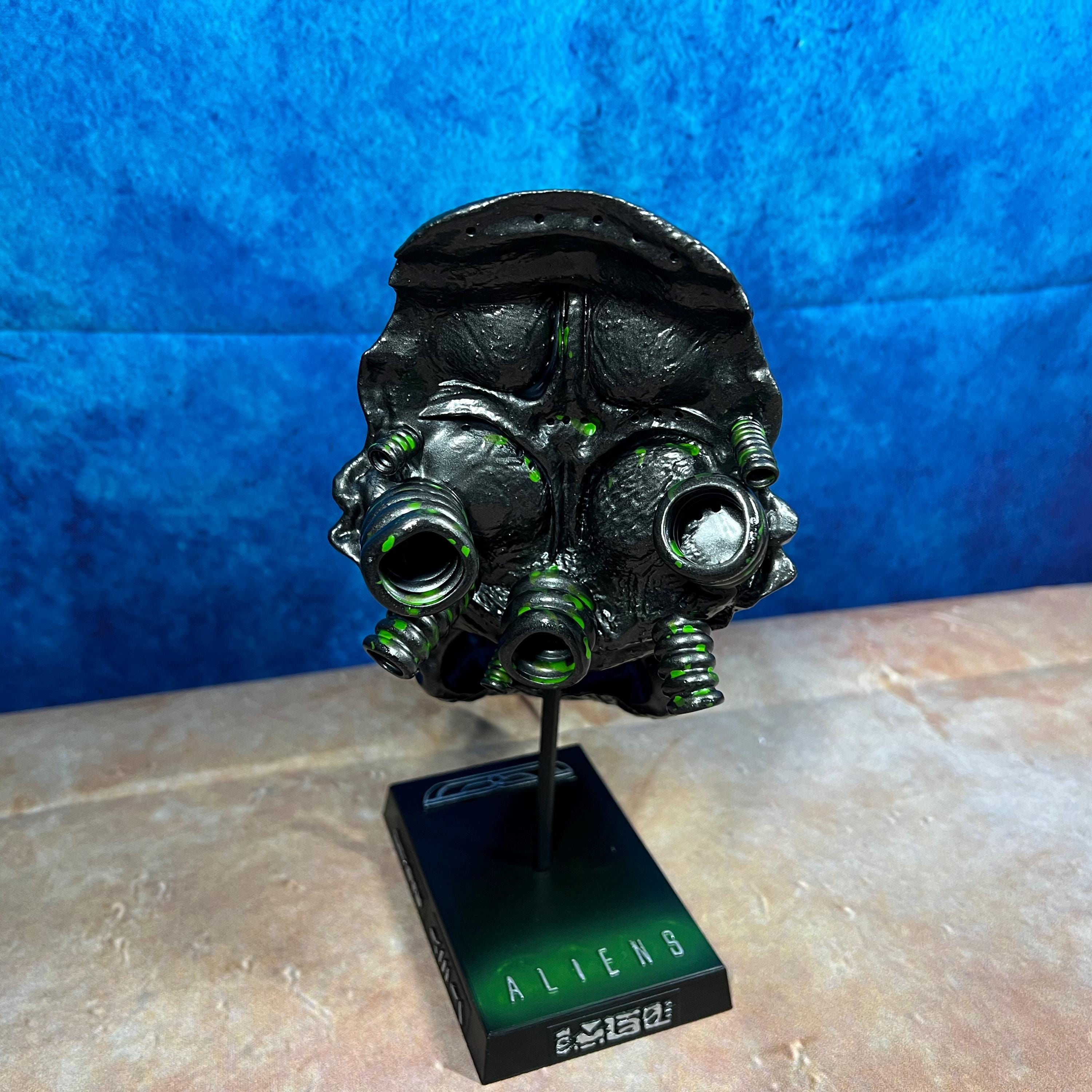 Hand-painted Xenomorph Head Trophy – Inspired by Aliens Movie - Etsy