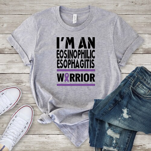Eosinophilic Esophagitis Warrior Awareness T Shirt Unisex - Etsy