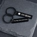 Spotify Music Engraved Keychain Meaningful Special Keychain ...