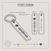 Spotify Music Engraved Keychain Meaningful Special Keychain ...